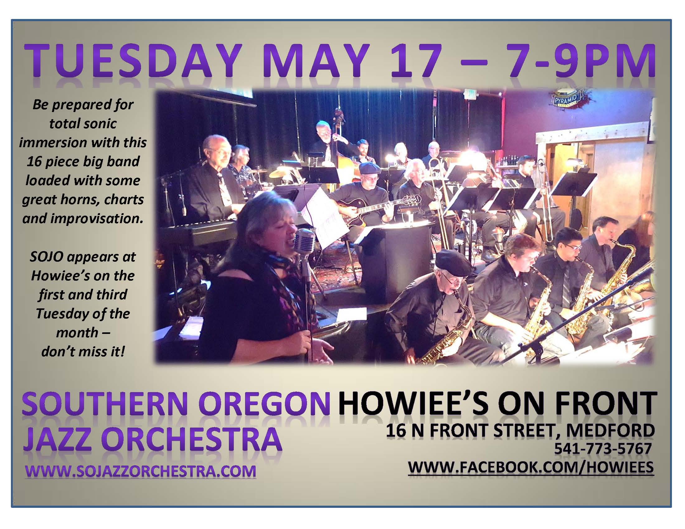 SOJO at Howiee’s on Front 5/17/16 – Dianne Strong